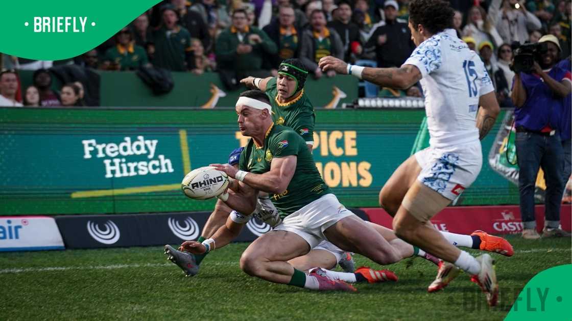 Boks captain Jesse Kriel sings gwijo again and leads Springboks to ...