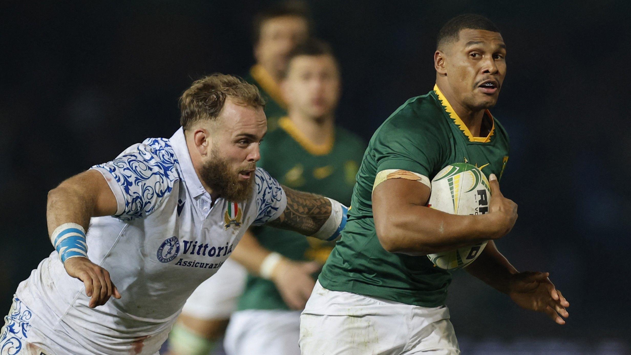 South Africa hold off spirited Italy in Test opener