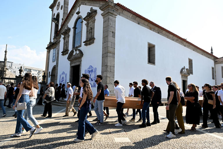 Diogo Jota funeral latest: Liverpool stars join footballer’s wife to ...