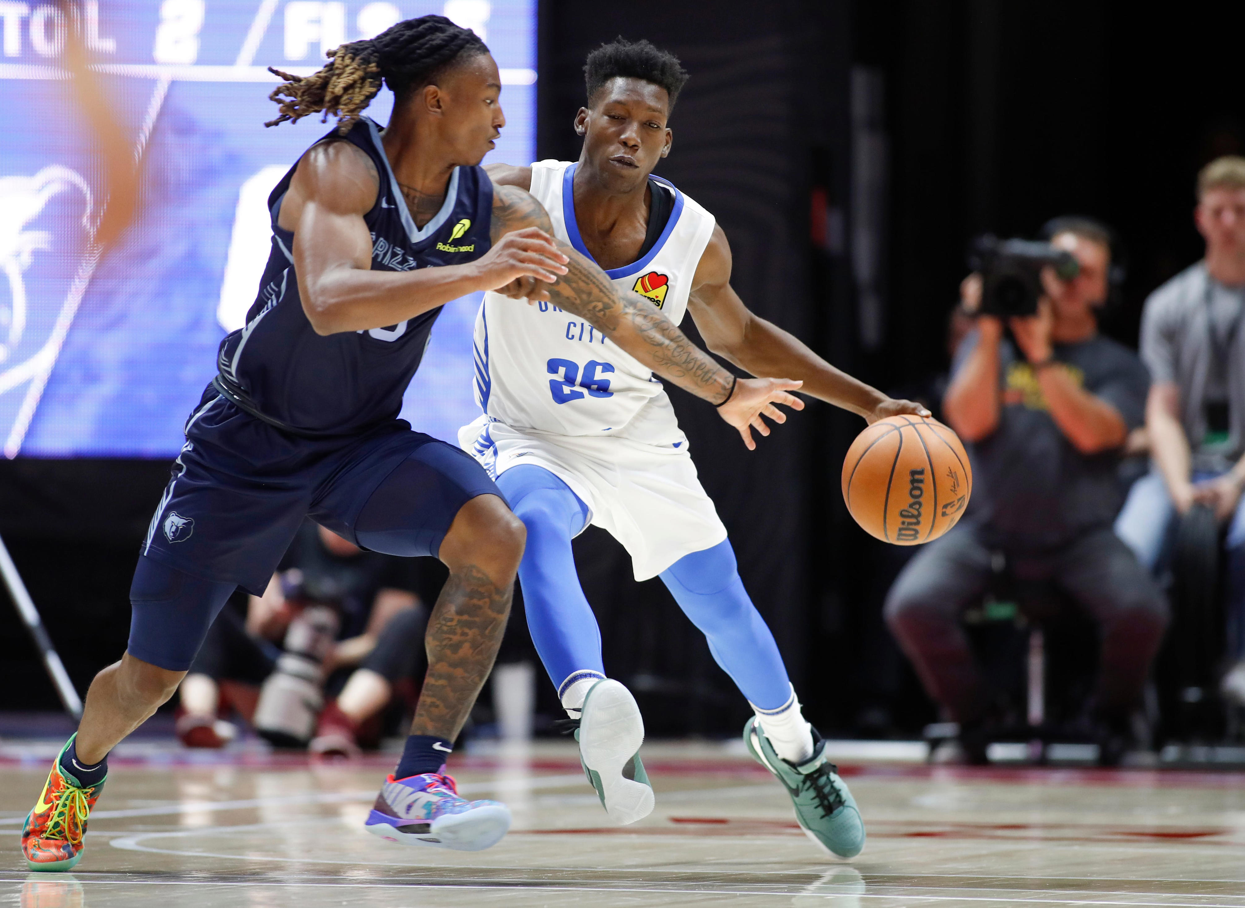 Photos: Best images from Thunder's 92-80 Summer League loss to Grizzlies