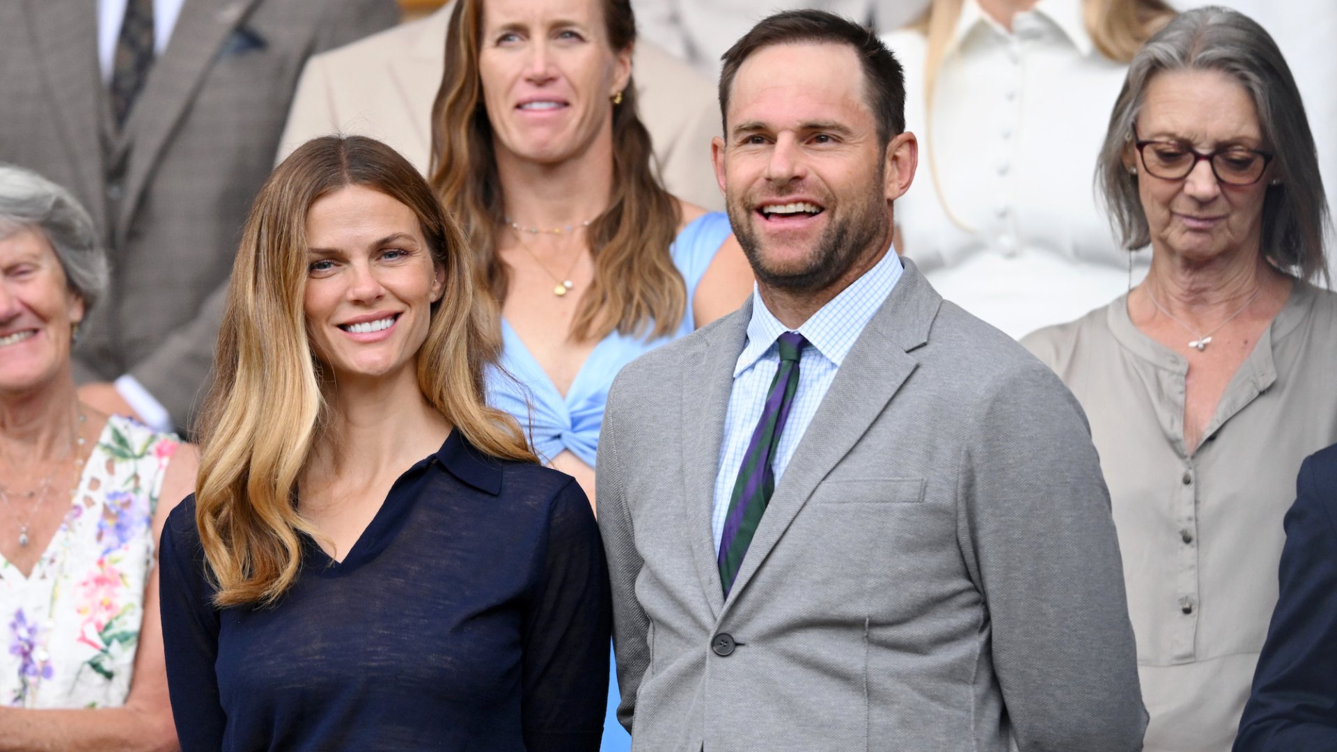 Brooklyn Decker and Andy Roddick Serve Up Love at Wimbledon
