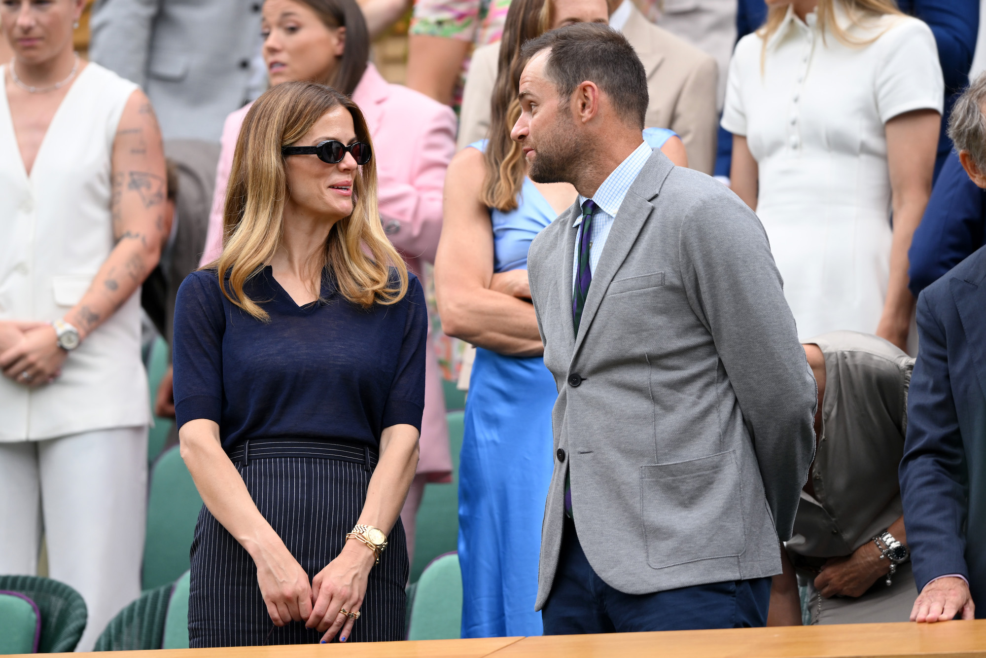 Brooklyn Decker and Andy Roddick Serve Up Love at Wimbledon