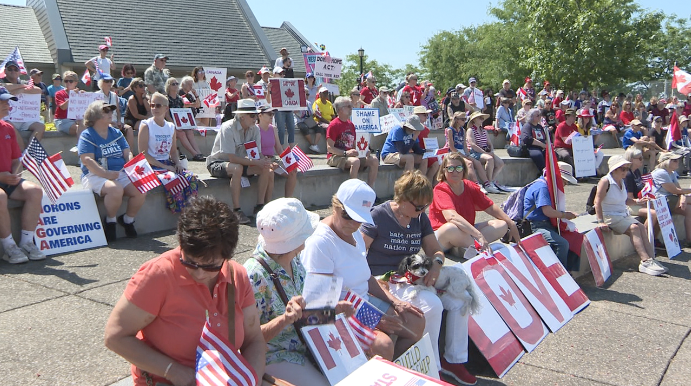 ‘Stop the attacks on Canada’: Elbows Up Rallies return to Western New York