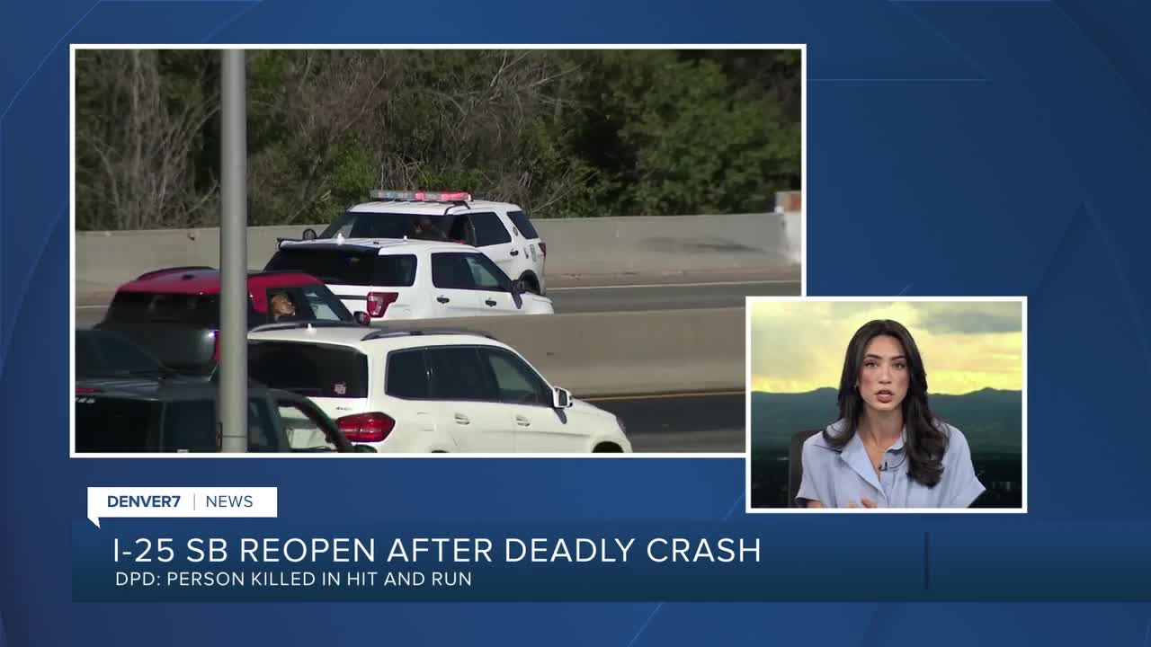 DPD: Person changing tire, killed by hit-and-run-I-25 driver as police ...
