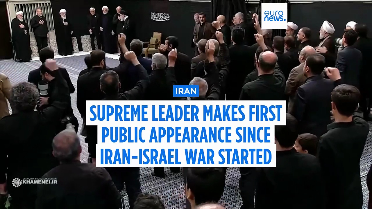 Iran's supreme leader makes first public appearance since Iran-Israel ...