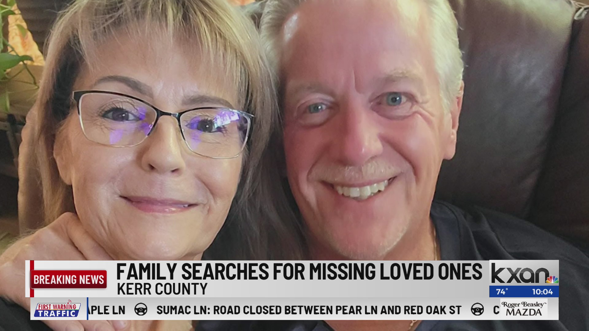 Father and son searching Kerr County for missing loved ones
