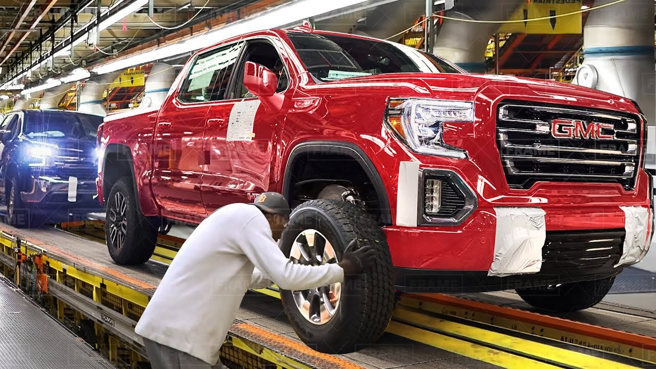 Inside US Best Mega Factory Producing the Massive GMC Sierra ...