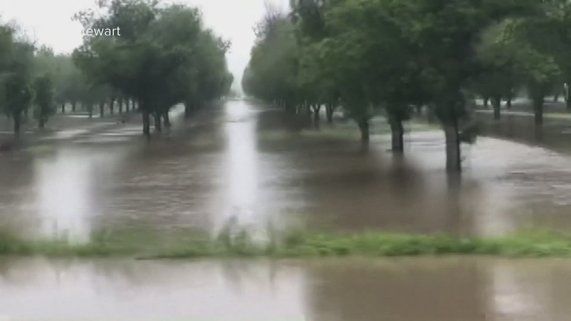 Officials conduct rescue efforts for those impacted by San Saba flooding