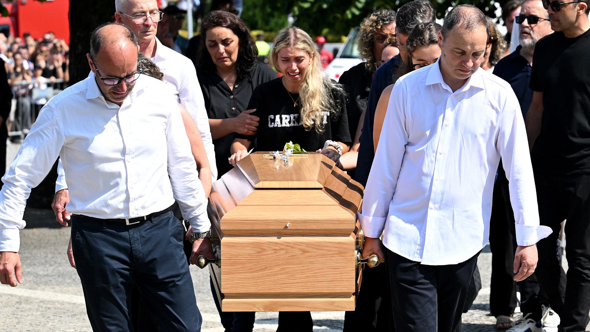Family, friends attend late soccer player Diogo Jota's funeral in ...