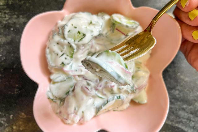 The Ina Garten Cucumber Salad I've Been Making for 20 Years—It's Genius