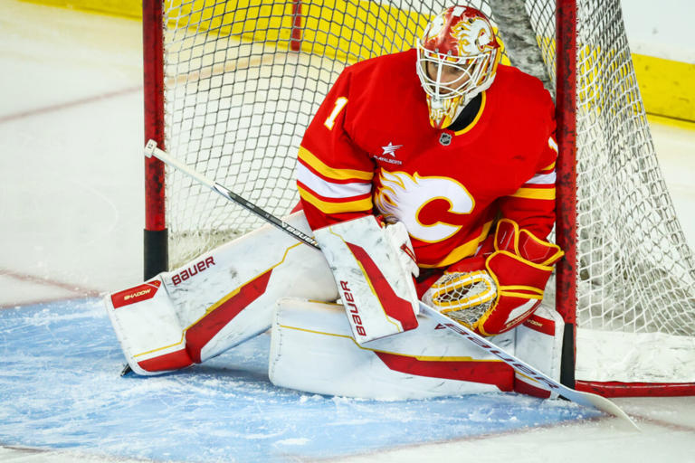 Flames’ Goalies Prosvetov & Cooley Set to Compete for Backup Role ...