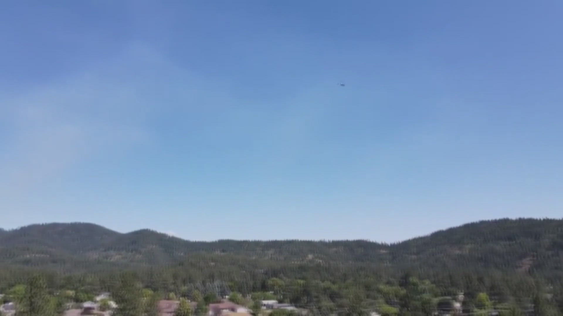 IDL crews fully contain wildfire on Canfield Mountain in Coeur d'Alene