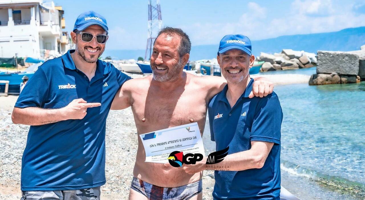 Attraversano a nuoto lo Stretto di Messina in ricordo dell’ex ...