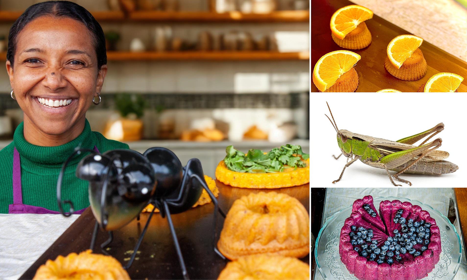 Would you eat this? Meet the baker who uses a VERY unusual ingredient