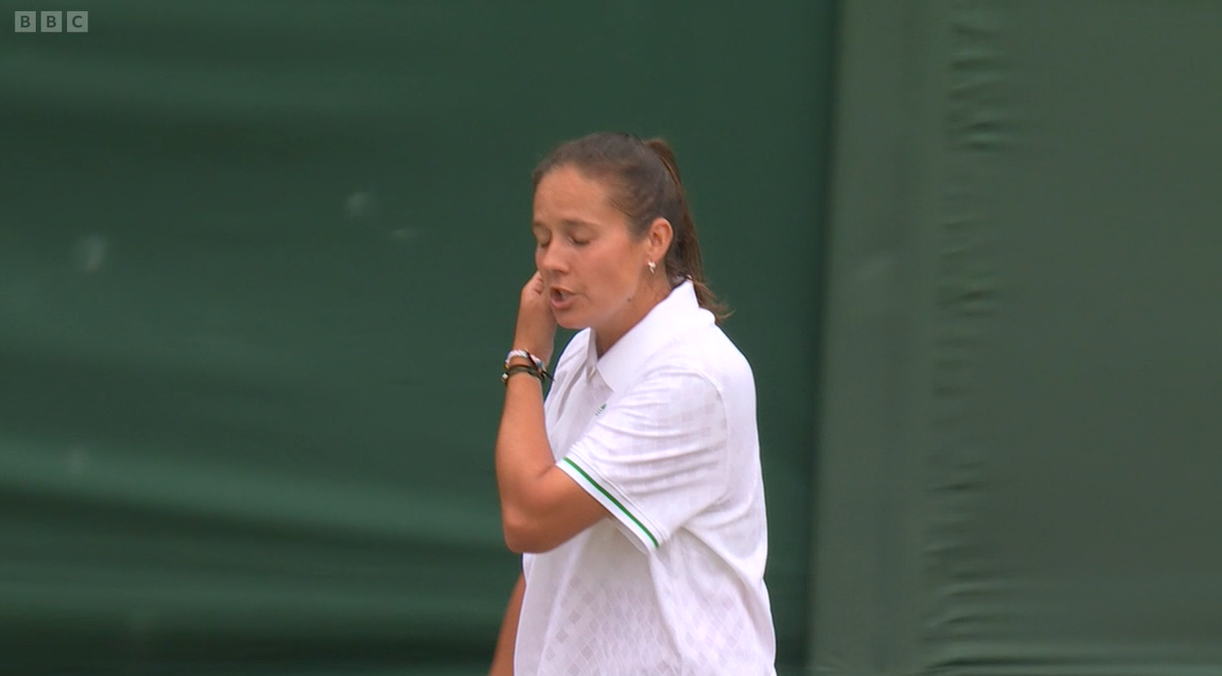 'Unfortunate' wardrobe malfunction to Wimbledon player