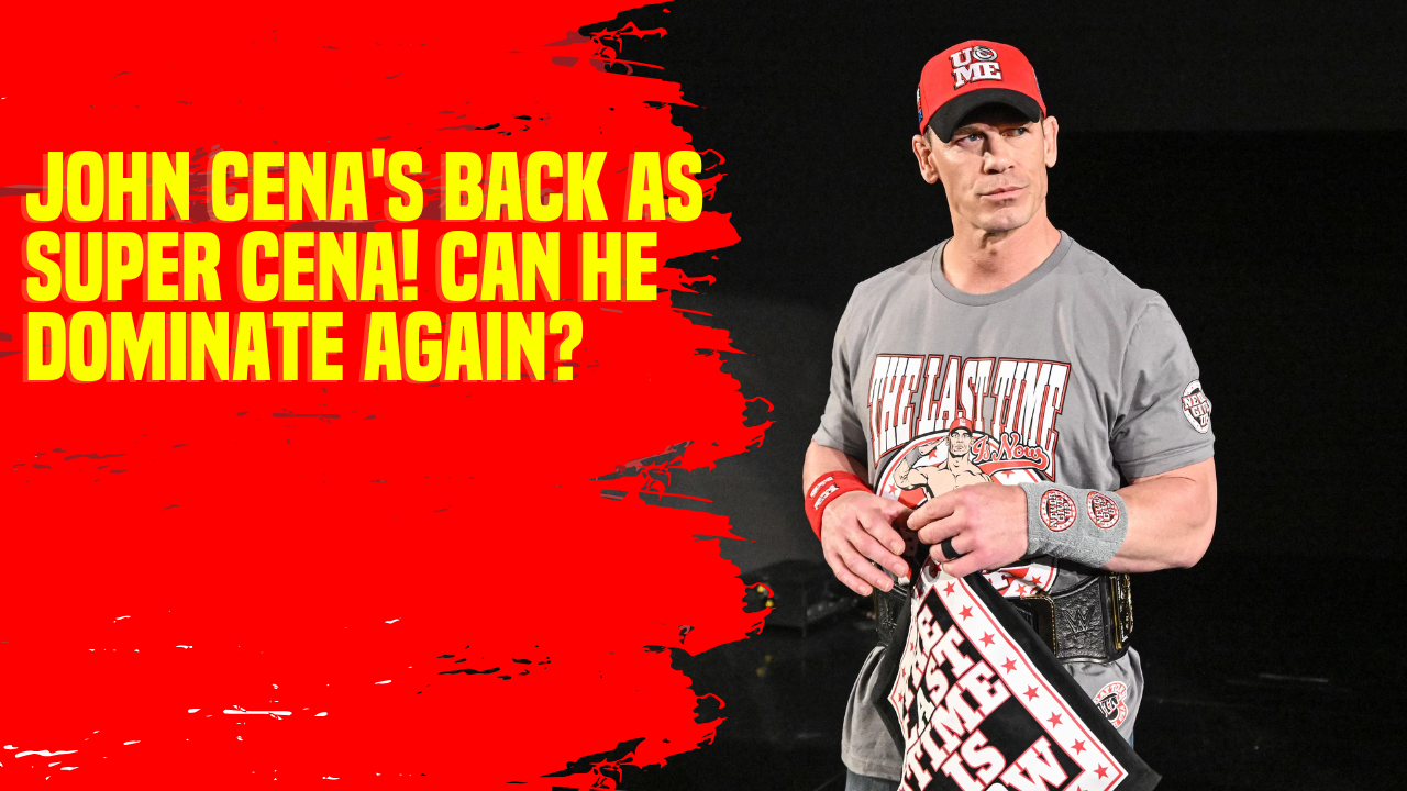 John Cena's back as Super Cena! Can he dominate again #WWE #JohnCena # ...