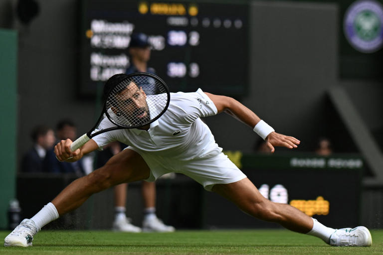 The point that ignited Novak Djokovic’s ominous Wimbledon challenge