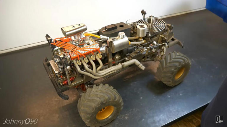 Watch This Mini V8-Powered RC Chevy Roar Like the Real Thing