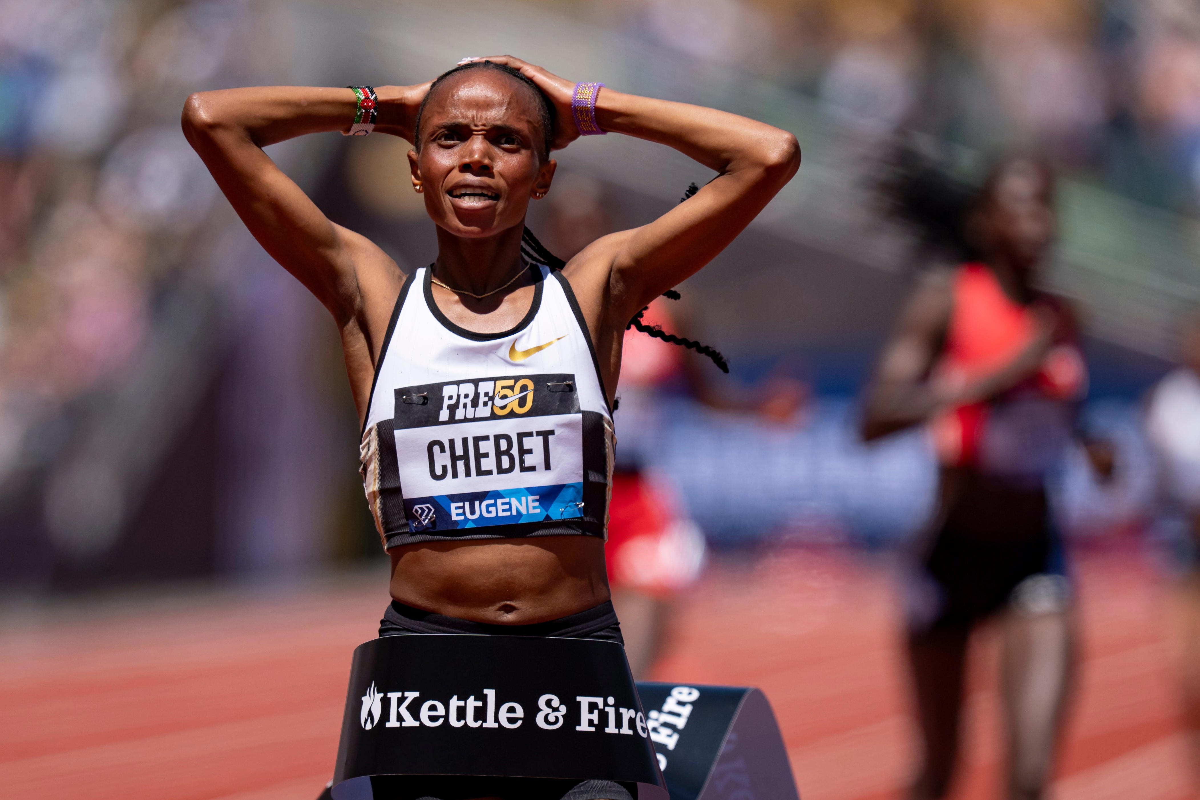 Double Olympic champ Beatrice Chebet is now a double world record ...