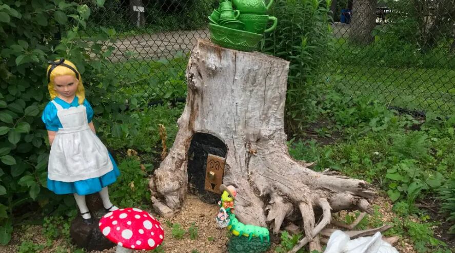 Vandalism at Northern Plains Botanic Garden