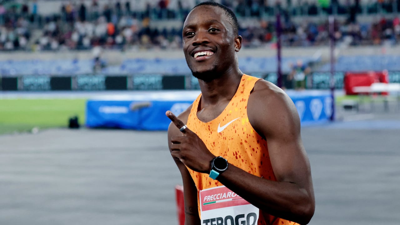 Olympic champion Tebogo wins 200m, Canada's Aaron Brown 7th at Diamond ...