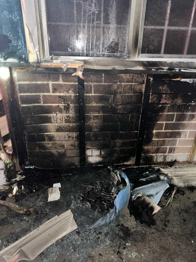 Improperly disposed fireworks cause fire at a park in Lancaster