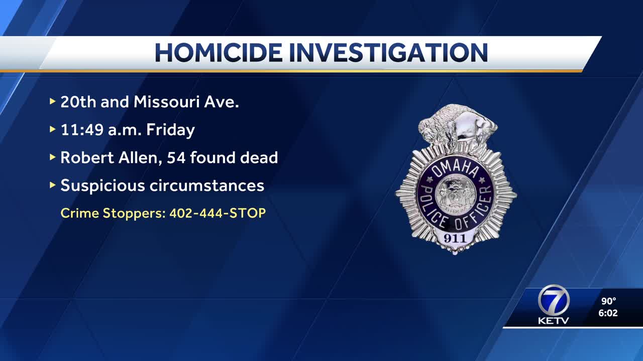 Omaha police identify 54-year-old killed on Fourth of July