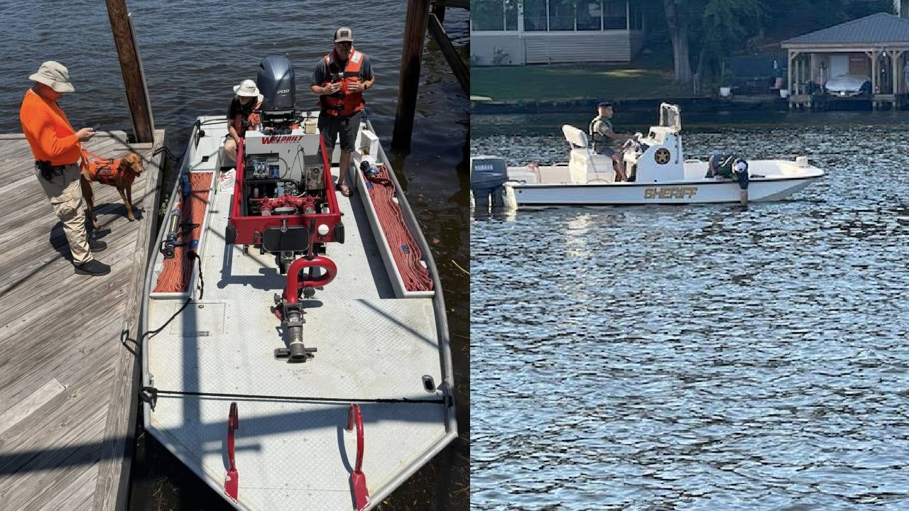 Crews continue to search for man who fell of jet ski in Lake Sinclair