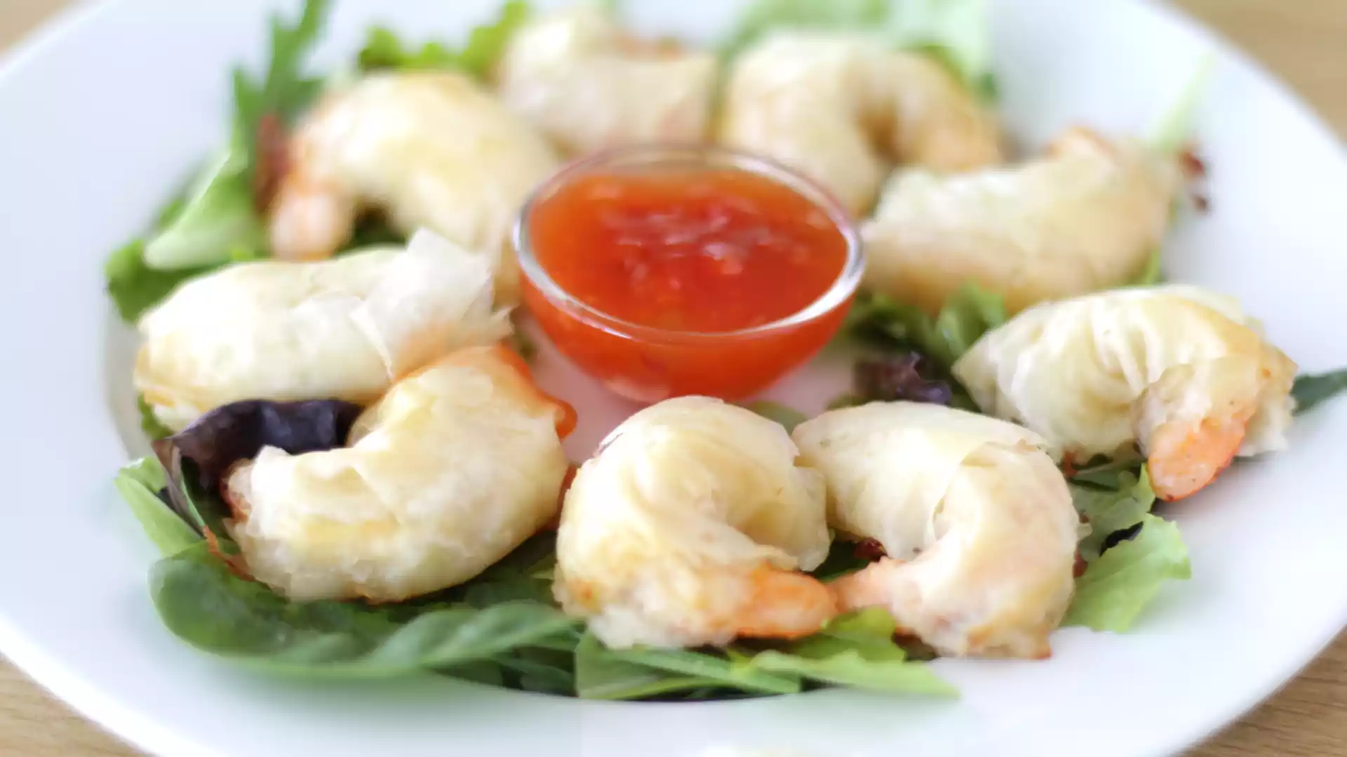 Crunchy shrimp - video recipe