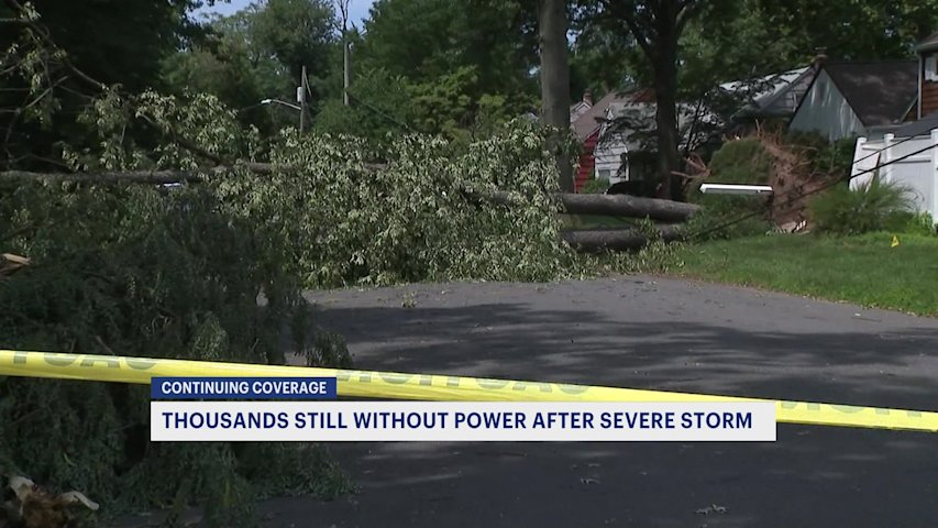 Utility, cleanup crews deal with aftermath of severe storm in Plainfield