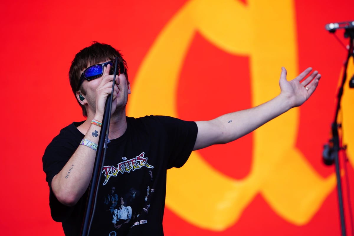 ‘Israel is committing genocide’ beamed on screen at Fontaines DC gig