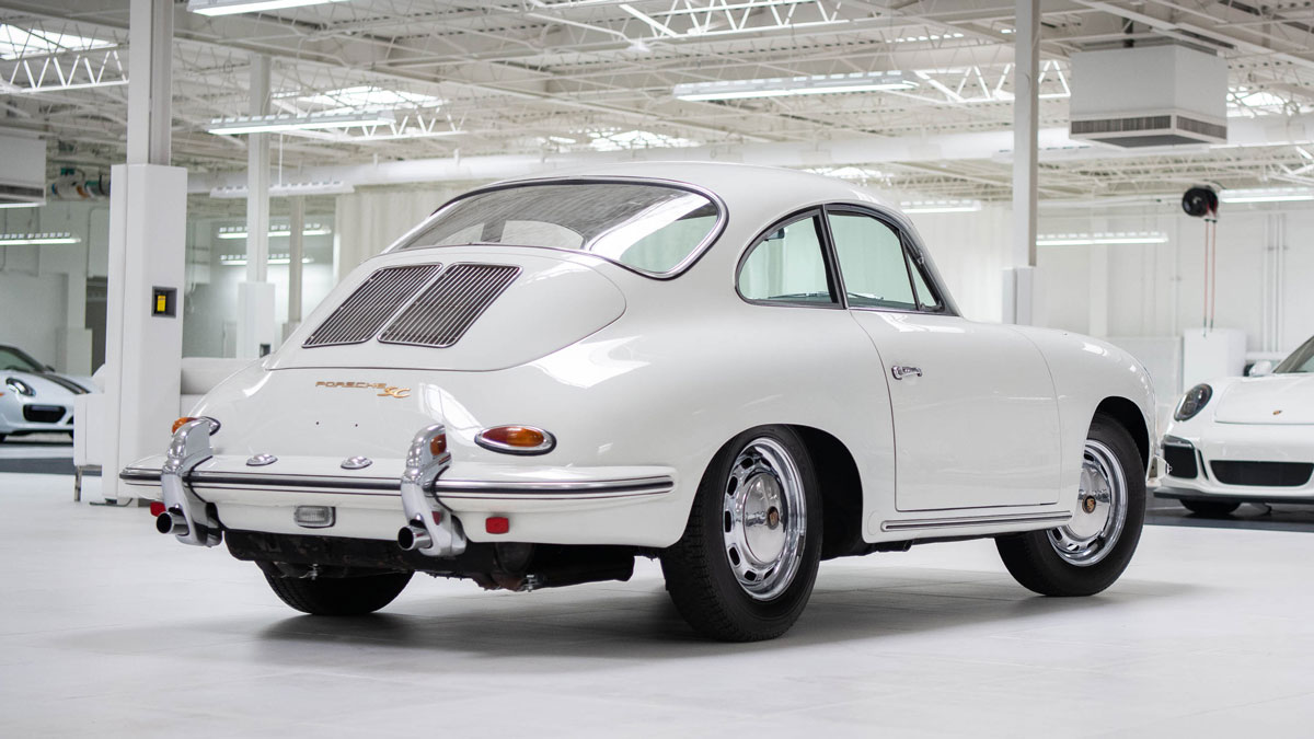 A 1965 Porsche 356 C 1600 SC Coupe in Photos