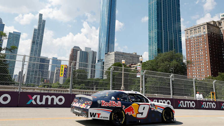 SVG notches pole as field sets for NASCAR Chicago Street Course Xfinity ...