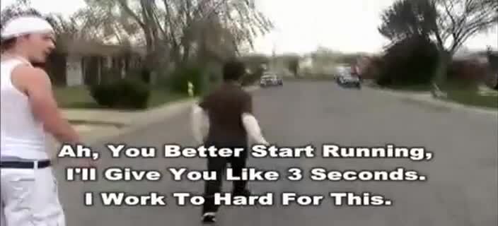 Van Vandalism Dare Prank