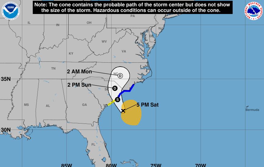 Flood watches issued for counties in the Cape Fear region