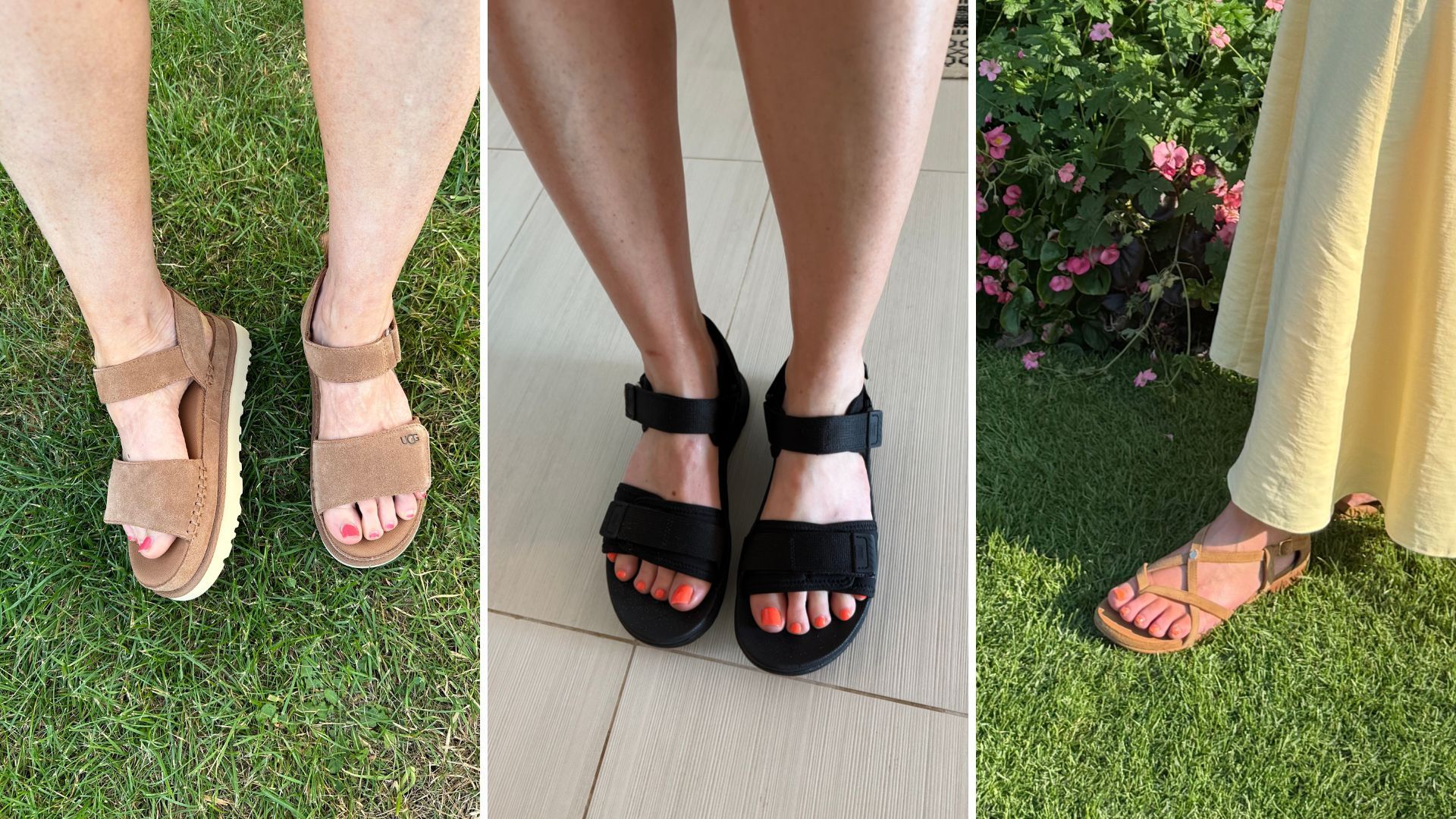 I’ve tried dozens of sandals – these 3 pairs are comfortable, stylish ...