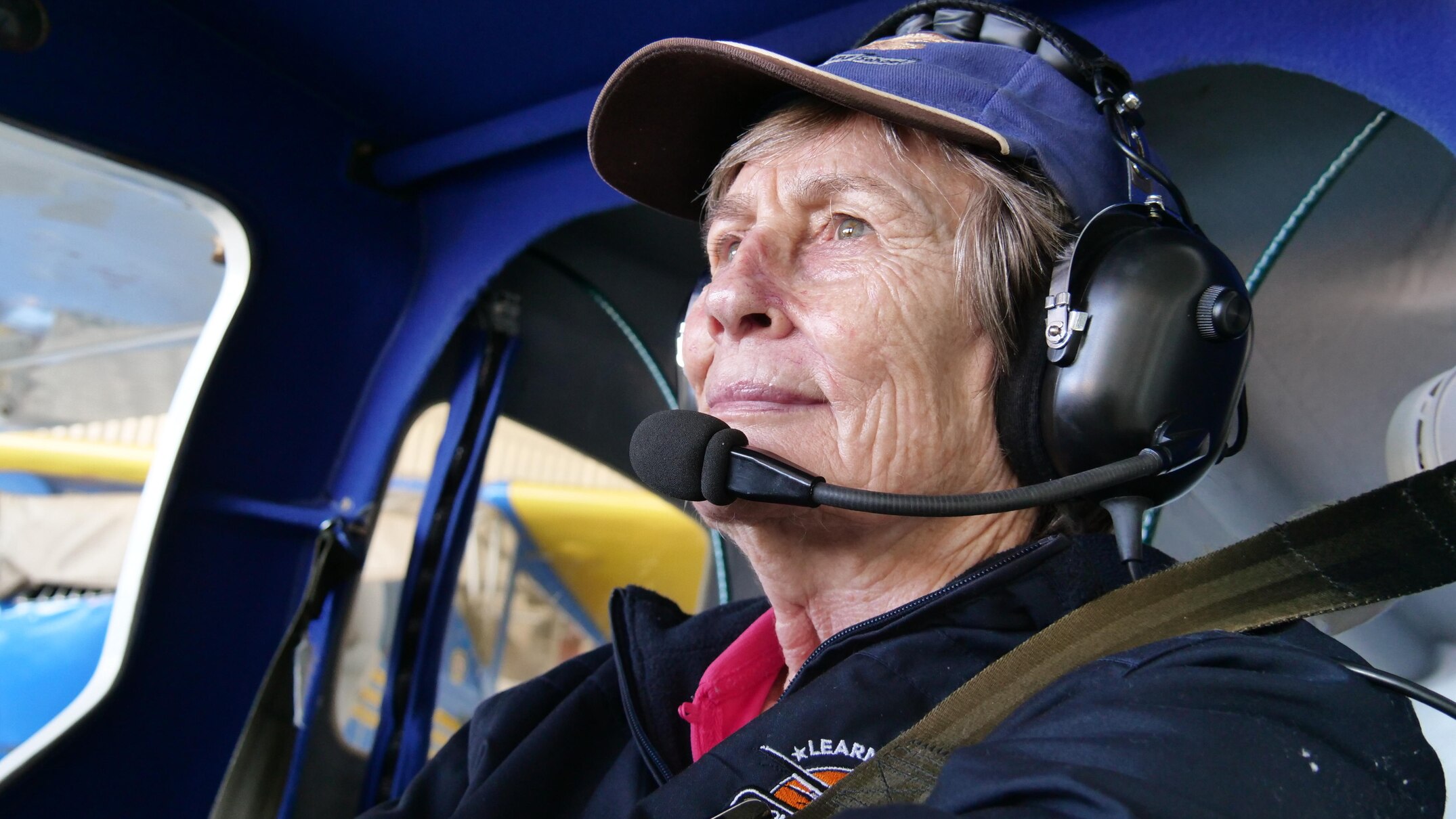 72yo female pilot who learnt to fly in retirement wants others to chase ...
