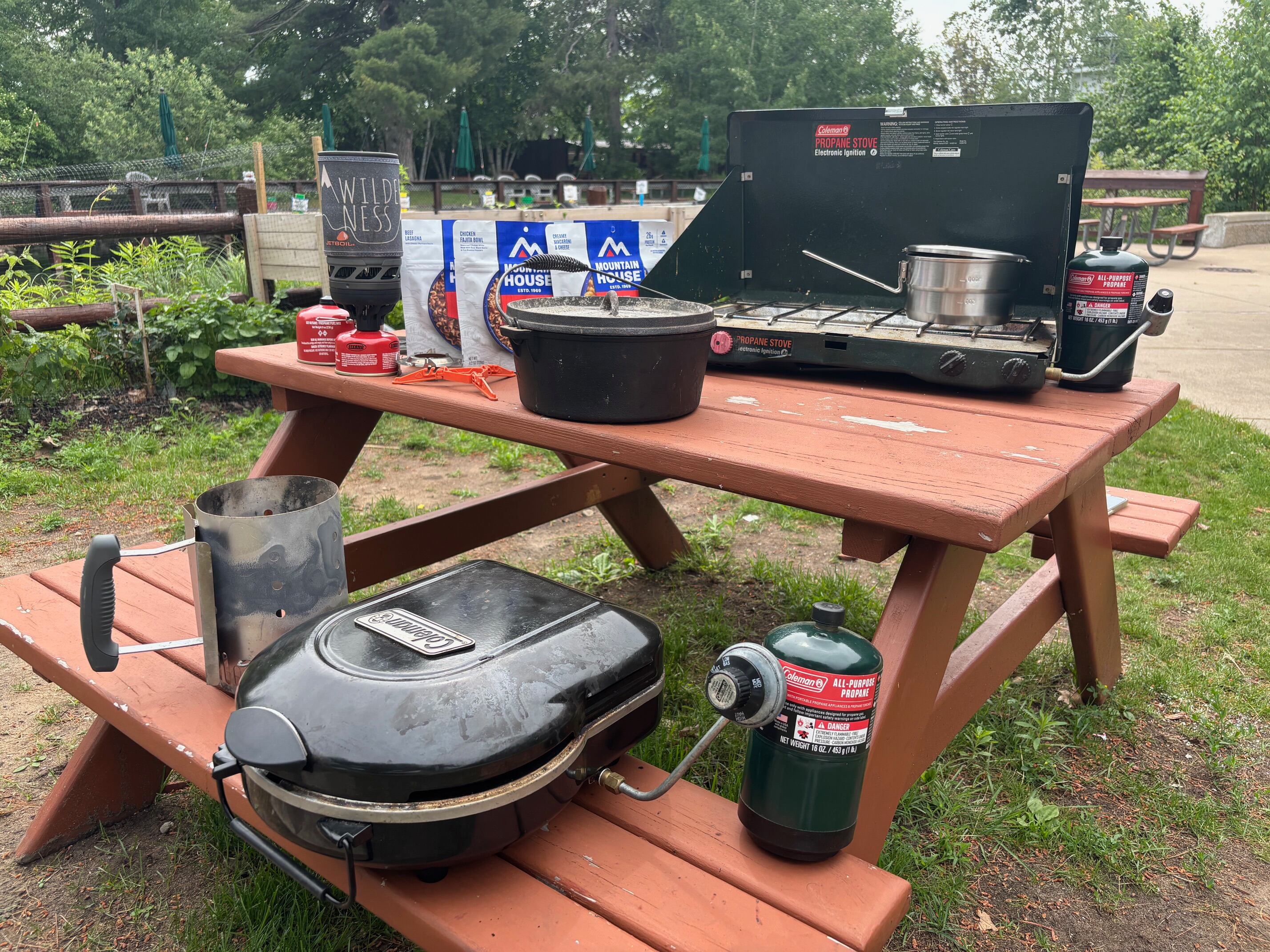 Free outdoor cooking classes at DNR Pocket Park