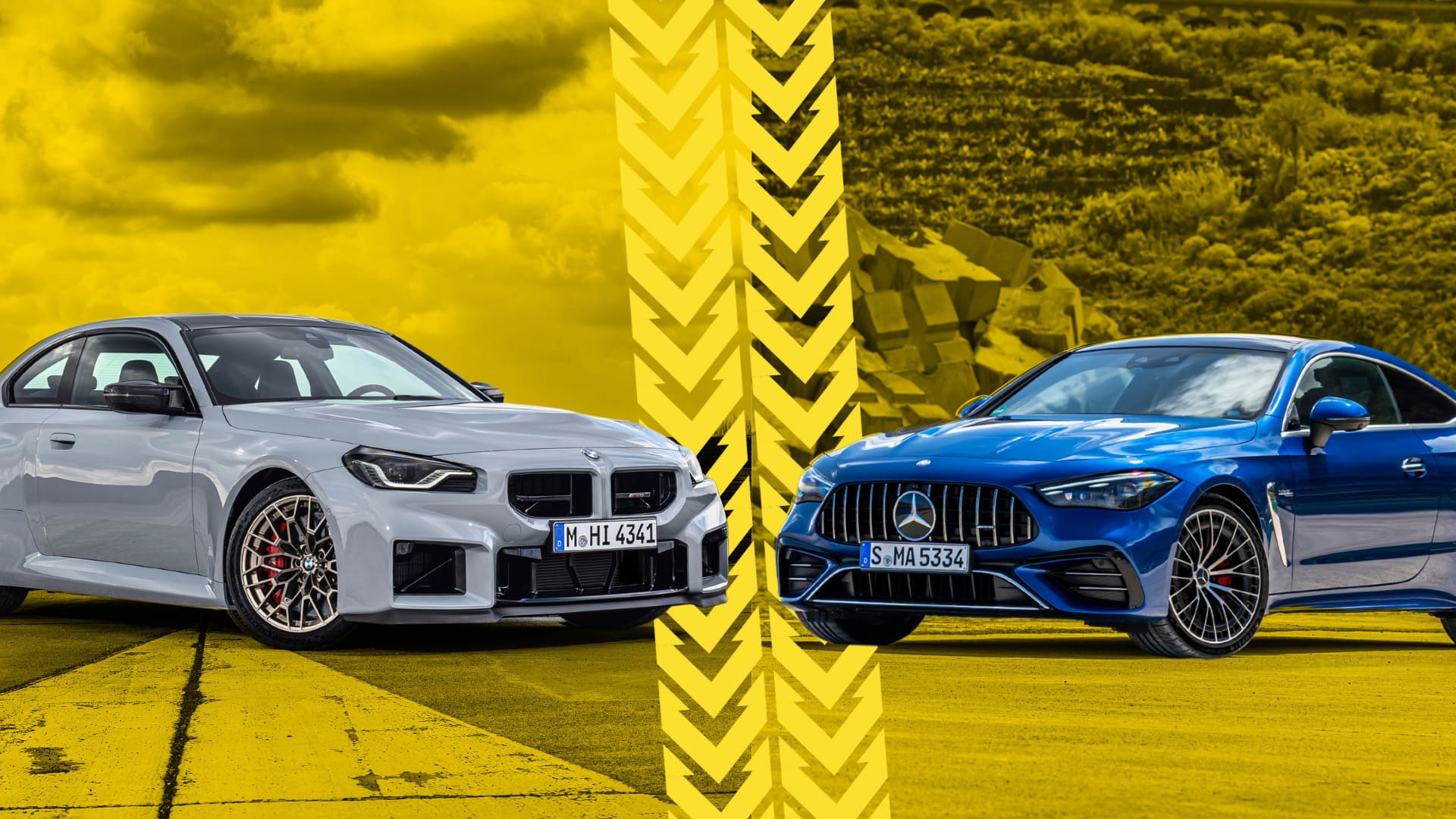 BMW M2 CS vs Mercedes-AMG CLE 53, el músculo se une a la elegancia
