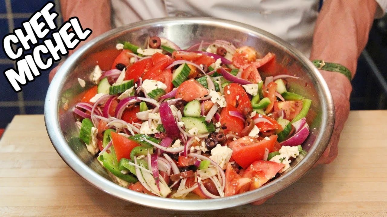 Recette rapide et délicieuse de Salade Grecque