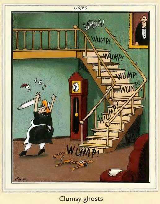 10 Hilarious The Far Side Comics About Haunted Houses, Ranked