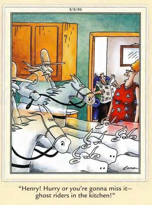 10 Hilarious The Far Side Comics About Haunted Houses, Ranked