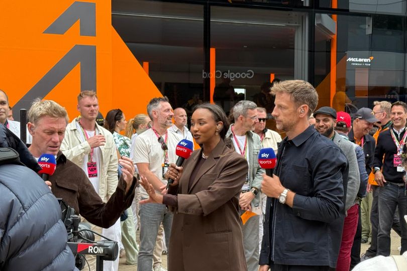 I went to the F1 paddock at the British Grand Prix and it was like ...