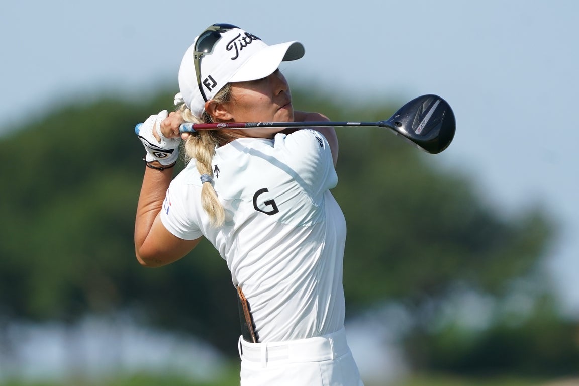 Splendid photos from the golf career of American standout Danielle Kang