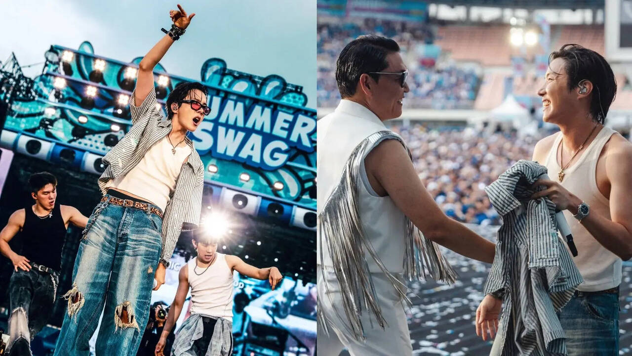 After BTS' Suga, J-Hope Joins PSY On Stage At Summer Swag This Year ...