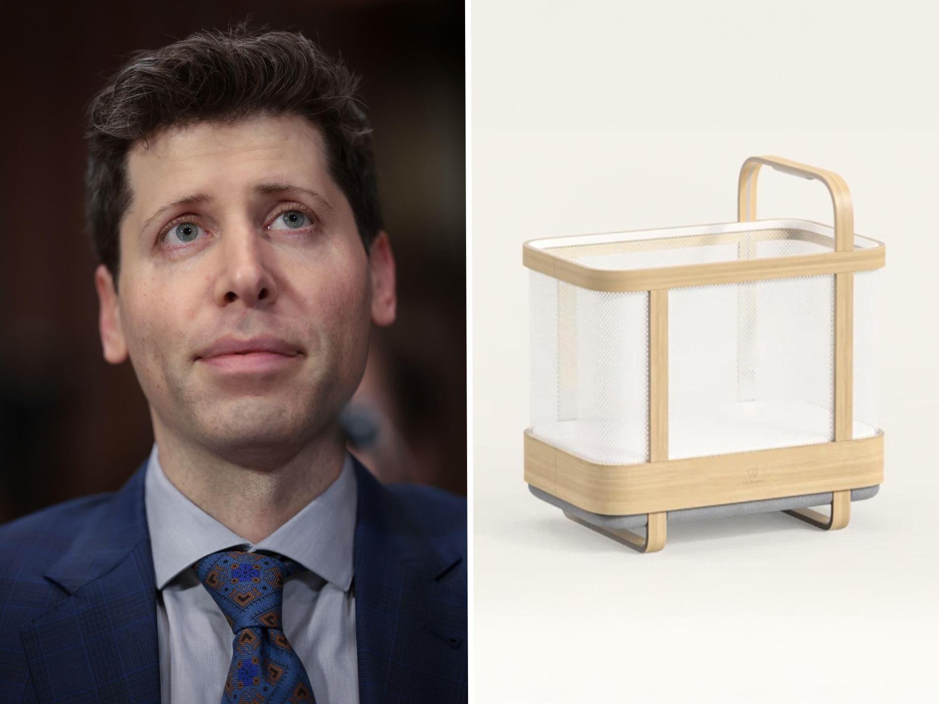 Sam Altman enters his dad influencer era by setting a baby crib trend