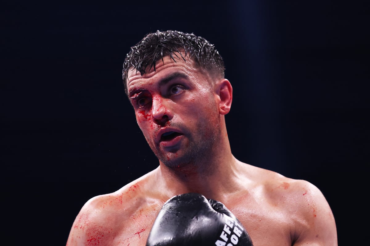 Jack Catterall beats Harlem Eubank after horror cuts following clash of ...