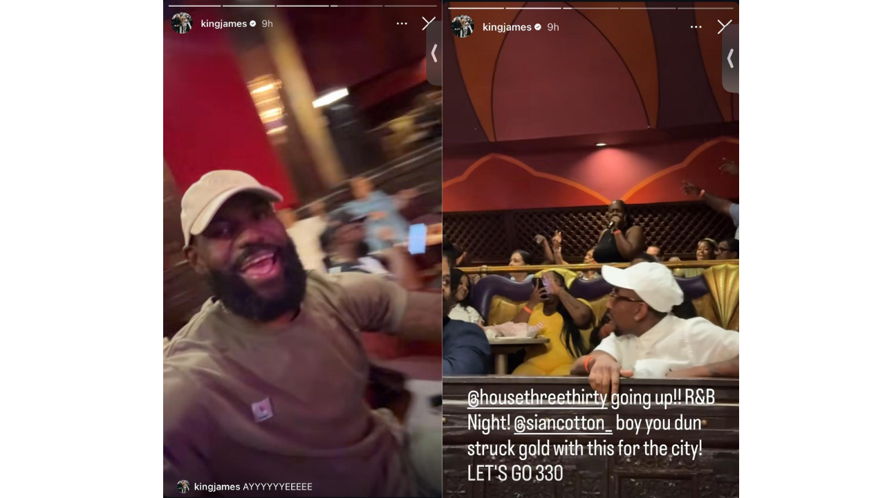 LeBron James lights up Akron with wild R&B night hailed as a hometown ...