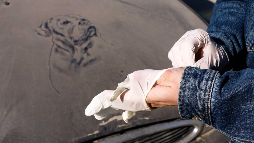 Creating Stunning Art on a Dirty Car