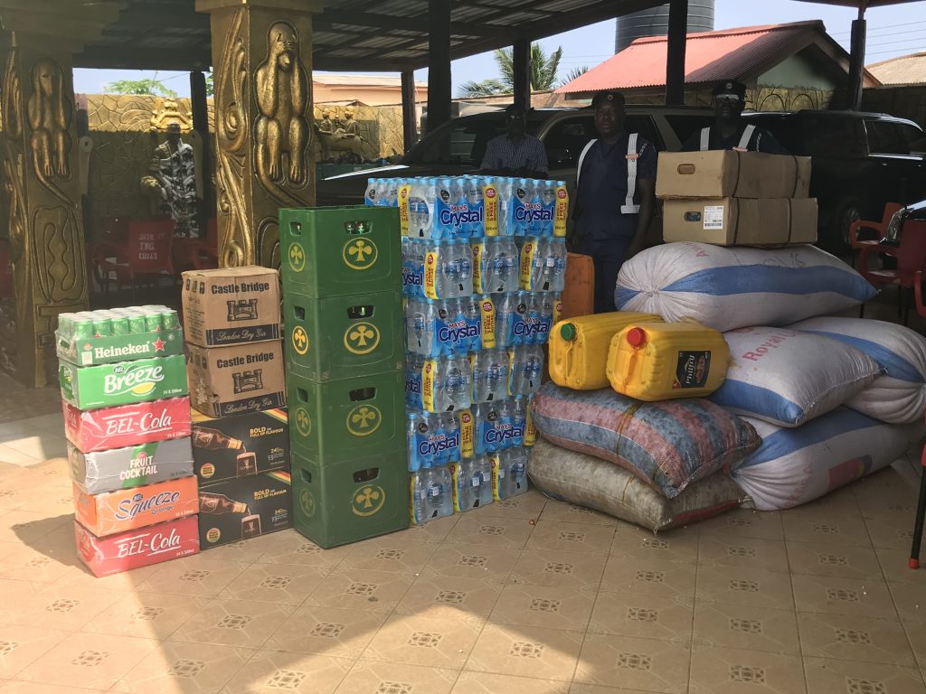 Krowor Municipal Assembly donates to Nungua Traditional Area